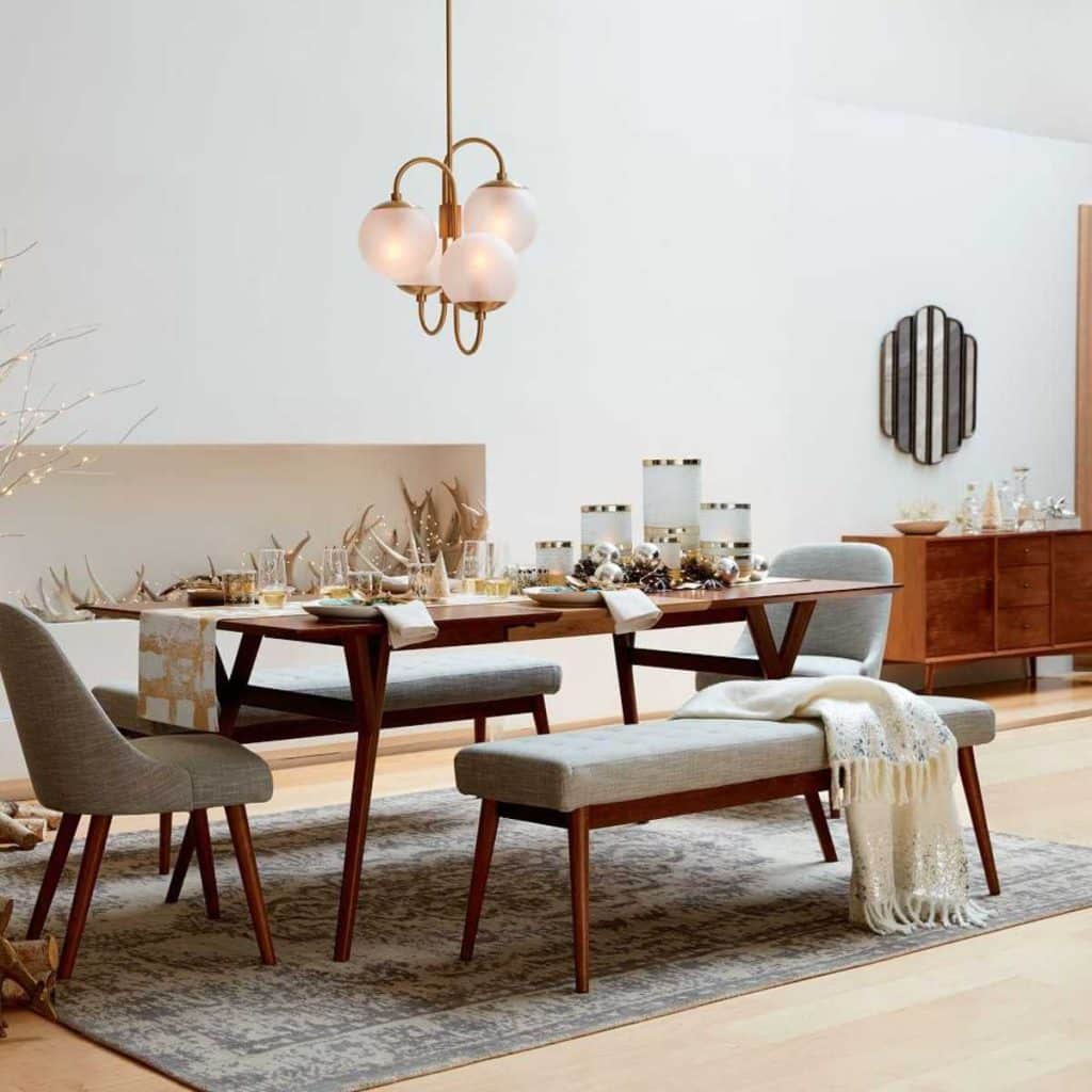15 Classic Mid-Century Modern Dining Table Ideas - Northern Feeling